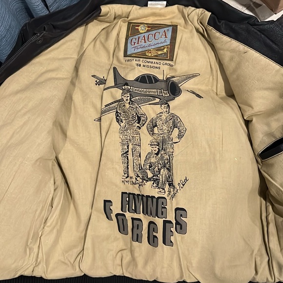 giacca | Jackets & Coats | Giacca By Young Gallery Leather Bomber ...